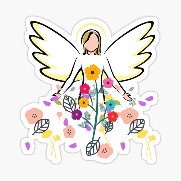 "Guardian Angel, Angel, Defender" Sticker for Sale by ADMG | Redbubble