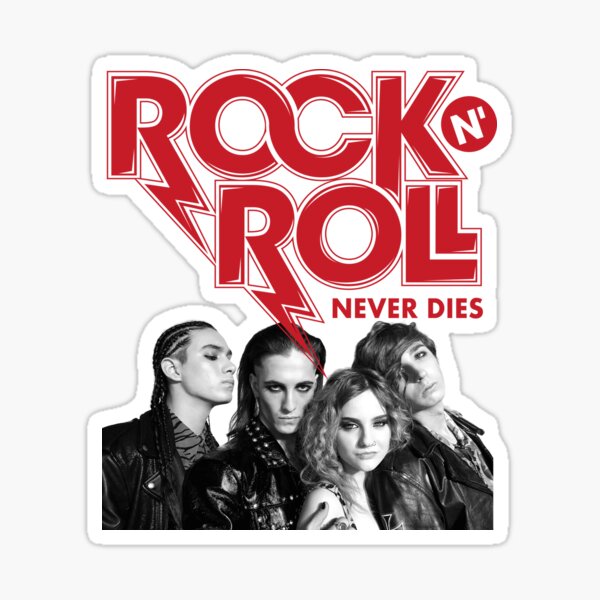 "Maneskin Rock n Roll Quote Måneskin Original" Sticker for Sale by ...