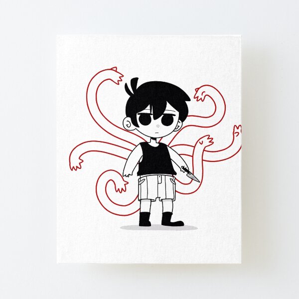 "omori Tshirt - Omori hands omori fanart - omori game sticker " Mounted ...