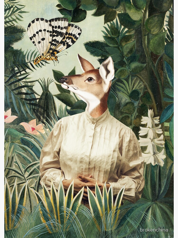 "Lady Fawn" Sticker for Sale by brokenchina | Redbubble