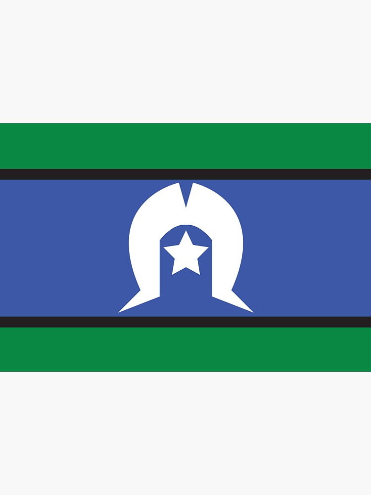 "Torres Strait Islander Flag" Sticker for Sale by wickedcartoons ...
