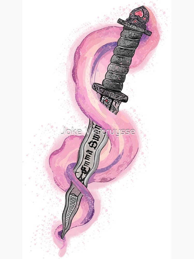 "Dark One Dagger Emma Swan" Poster for Sale by drawingvc | Redbubble