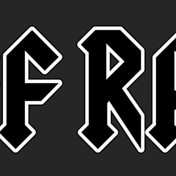 "Riff Raff (AC/DC Logo Font)" Essential T-Shirt by leAnomis | Redbubble