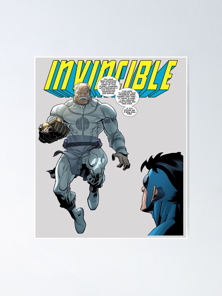 "Conquest Vs Invincible" Poster for Sale by funk7 | Redbubble