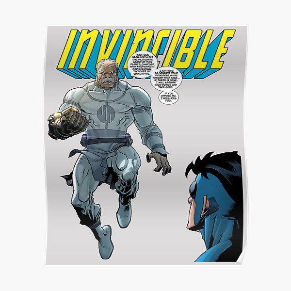 "Conquest Vs Invincible" Poster for Sale by funk7 | Redbubble