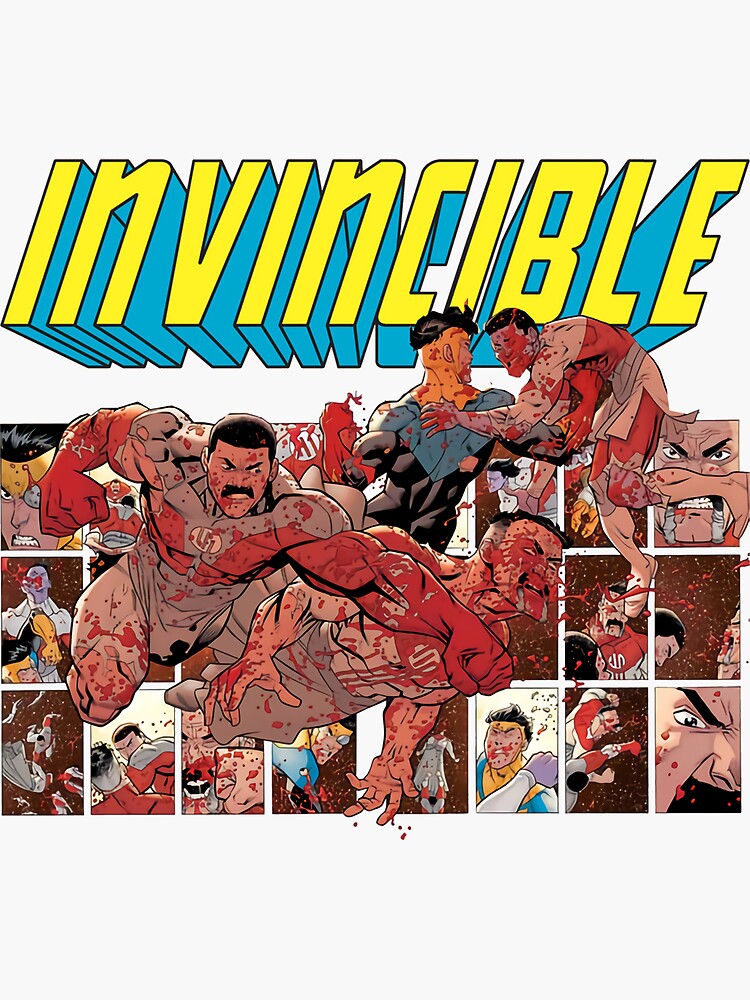 "Viltrumite Empire" Sticker for Sale by funk7 | Redbubble