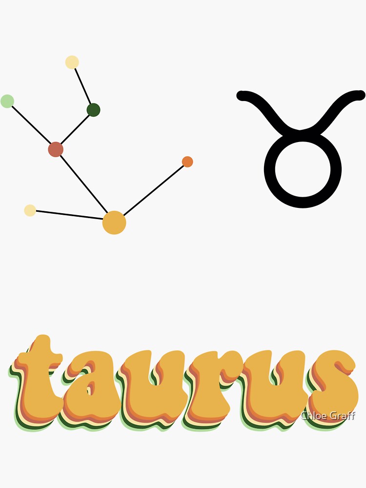 "Taurus Sticker Pack" Sticker for Sale by cowthefrog | Redbubble