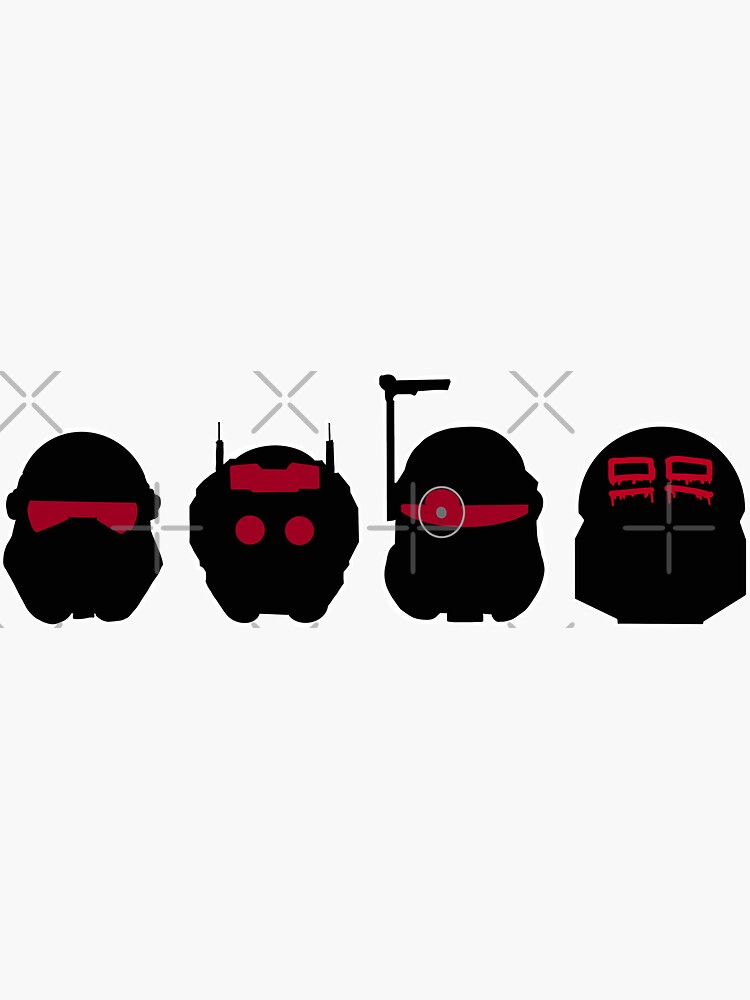 "The Bad Batch , This is the Way, Bad Batch Emblem " Sticker for Sale ...