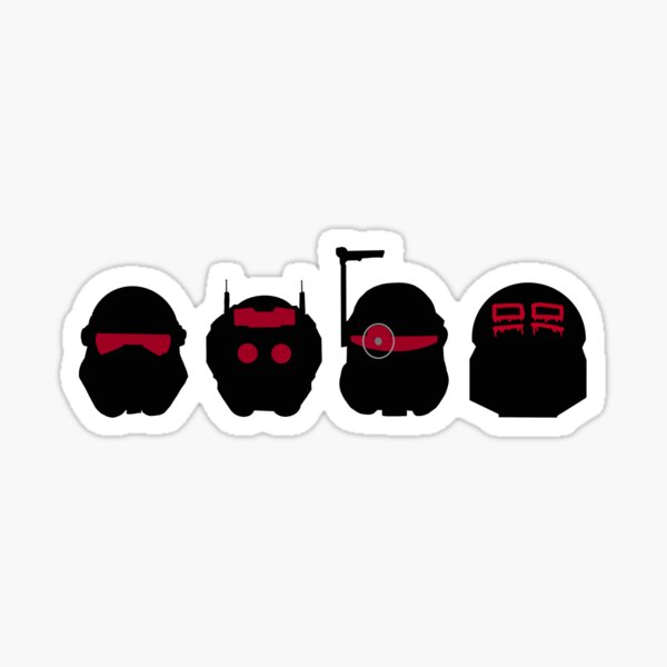 "The Bad Batch , This is the Way, Bad Batch Emblem " Sticker for Sale ...
