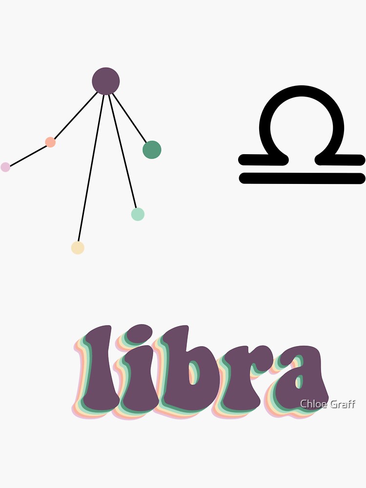 "Libra Sticker Pack" Sticker for Sale by cowthefrog | Redbubble