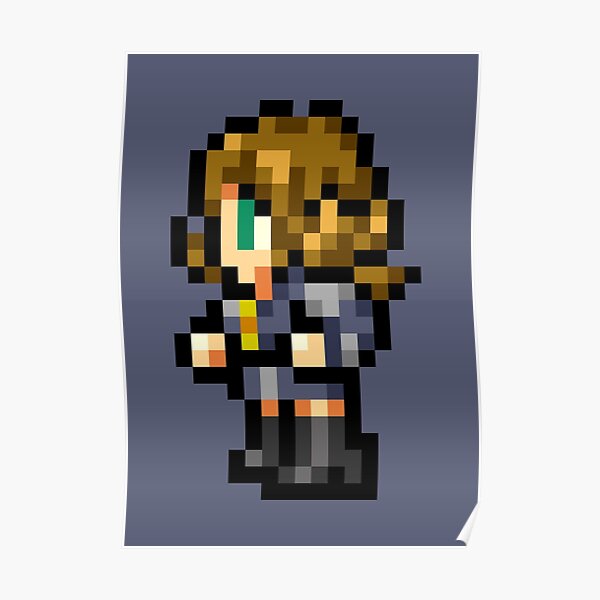 Póster «Final Fantasy VIII - Selphie Sprite» de SpriteZone | Redbubble