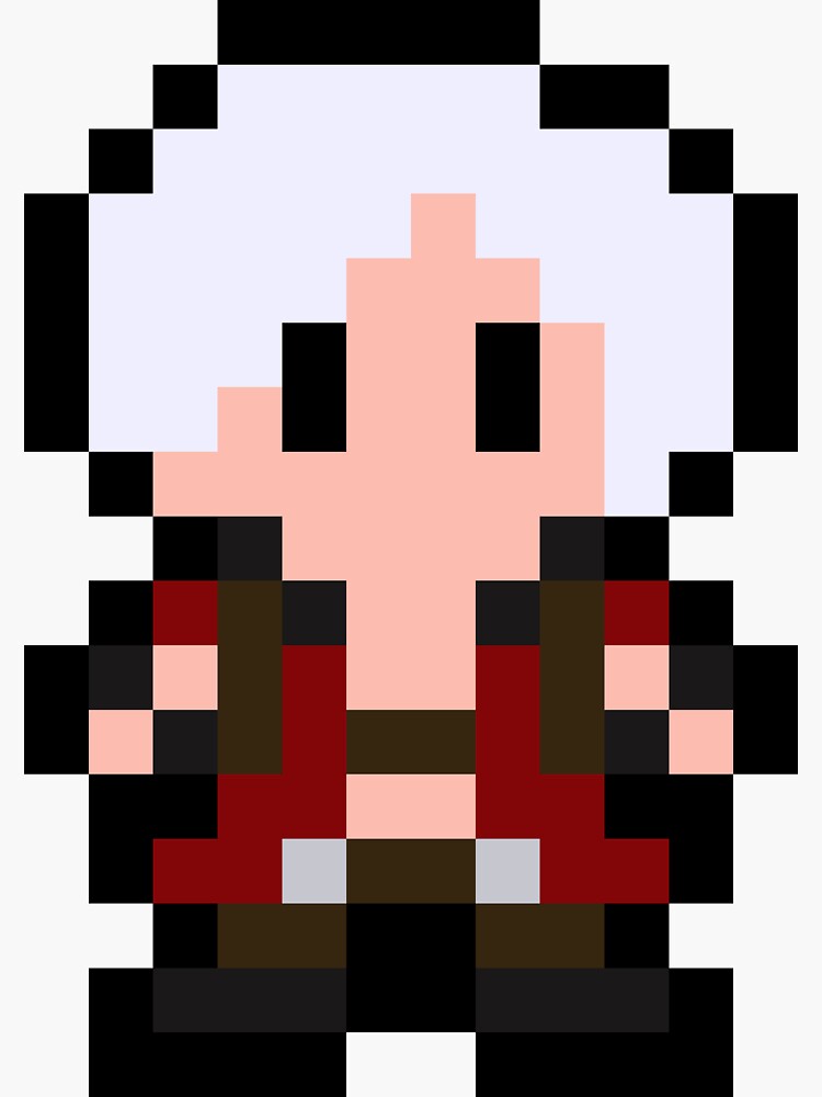 "Pixel Dante" Sticker for Sale by ImpishMATT | Redbubble