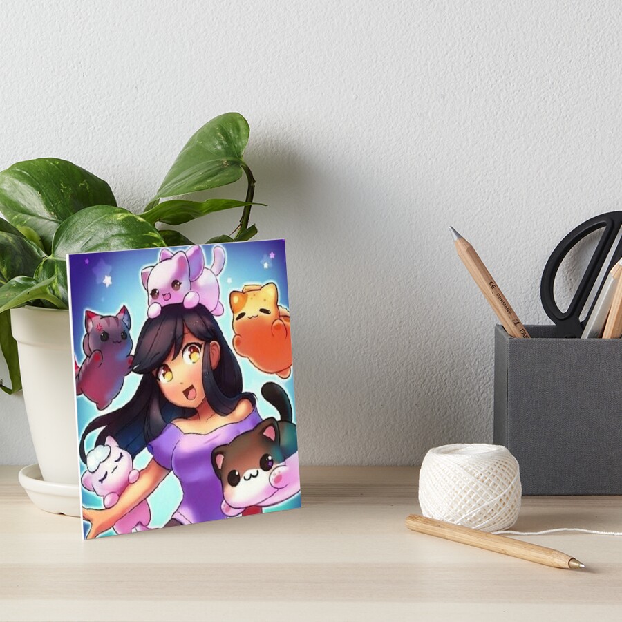 "Aphmau" Art Board Print for Sale by Merchmanga | Redbubble