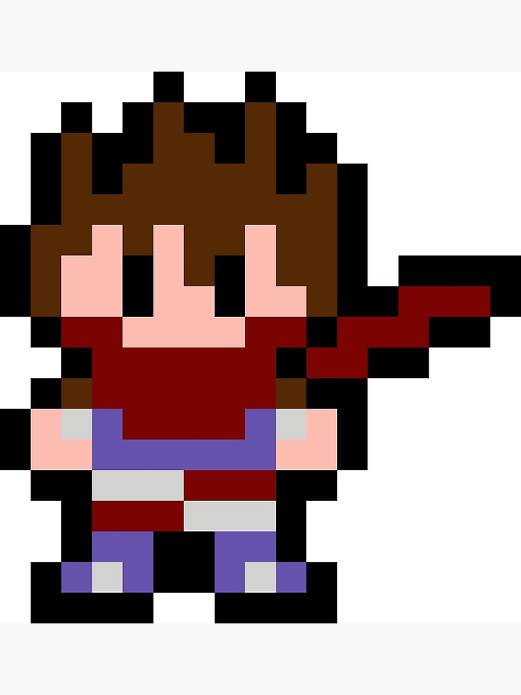 Póster «Pixel Strider Hiryu» de ImpishMATT | Redbubble