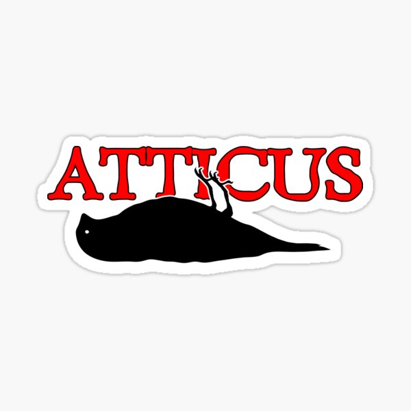 "Atticus 08" Sticker by kenneeckard | Redbubble