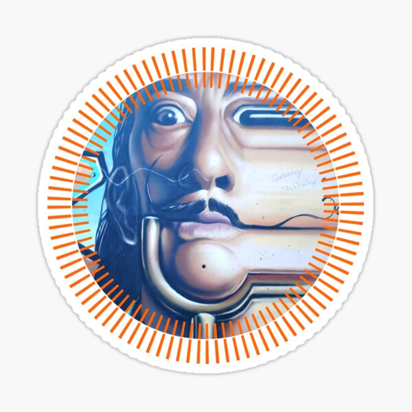 "Salvador Dali" Sticker for Sale by artistoutfitter | Redbubble