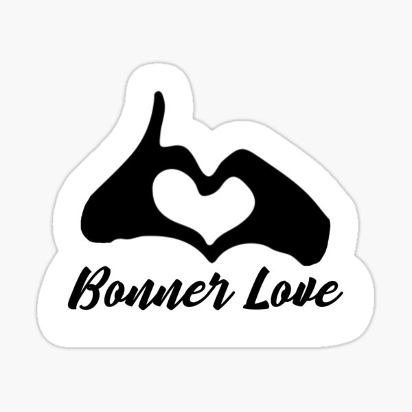 "Bonner Love Hands" Sticker for Sale by BonnerNetwork | Redbubble