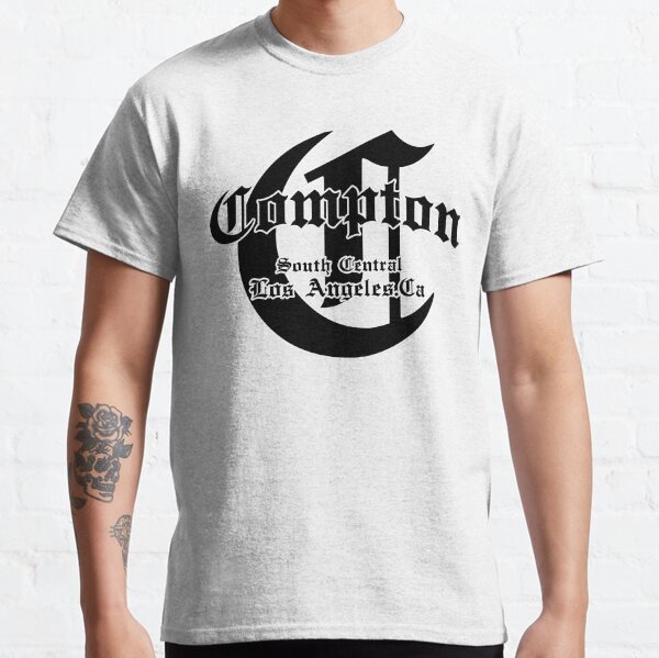 "Compton" T-shirt for Sale by Dranxa-Graphics | Redbubble | compton t ...