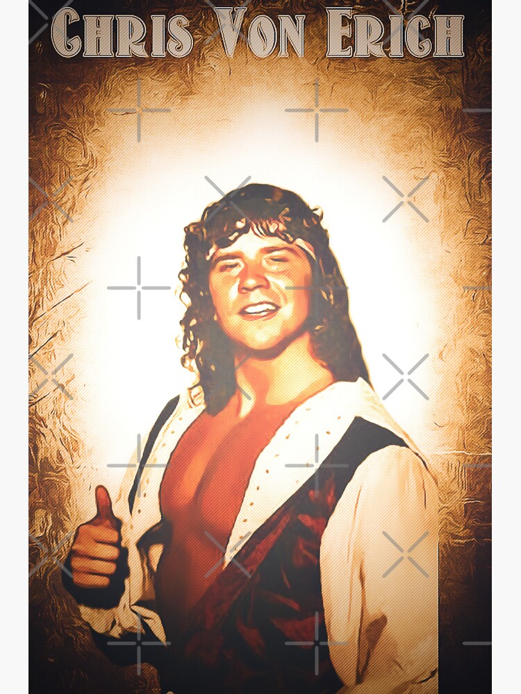 "Chris Von Erich" Sticker for Sale by brando9921 | Redbubble