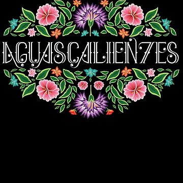 "Aguascalientes Mexican Flowers" Poster by Fr33m4n1111 | Redbubble