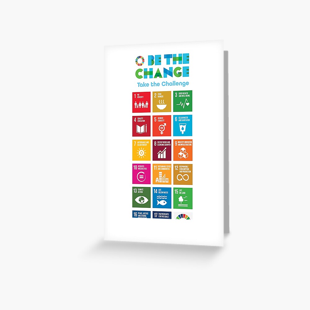 "Global Goals Poster | UN SDGs 2030 Poster | United Nations Sustainable ...