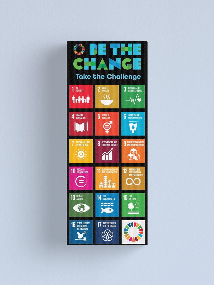 "Global Goals Poster | UN SDGs 2030 Poster | United Nations Sustainable ...