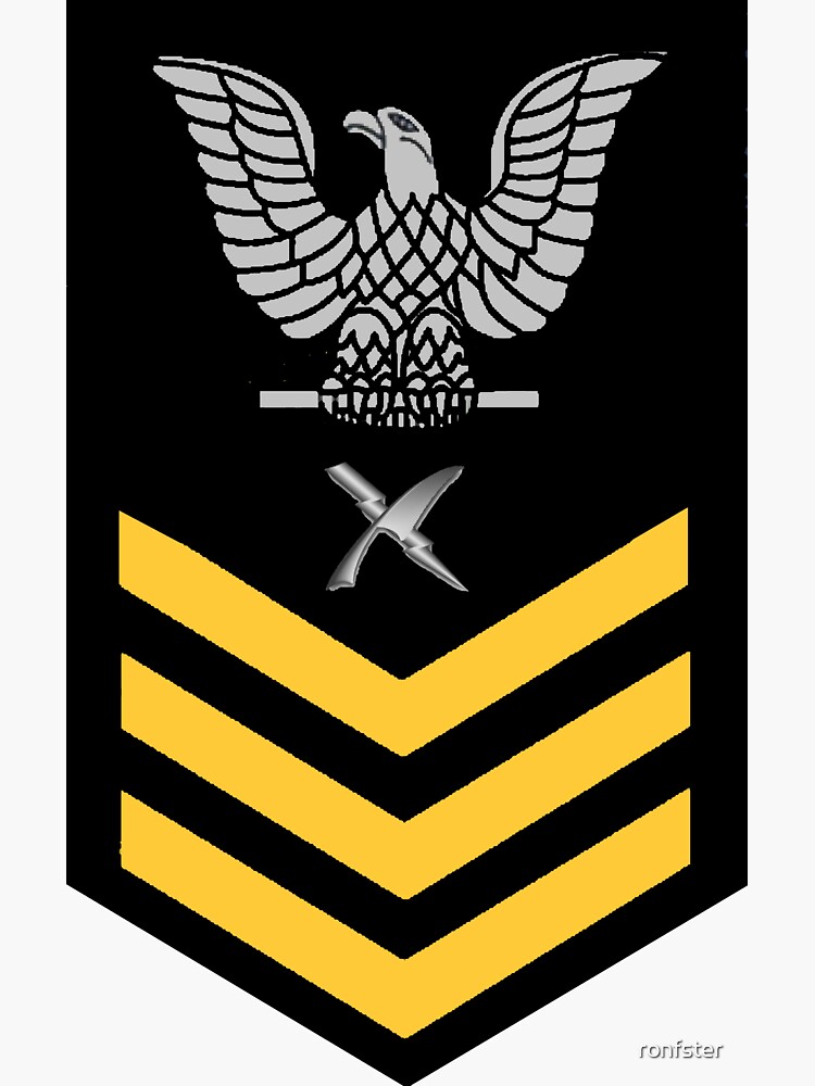 "Cryptologic Technician First Class" Sticker for Sale by ronfster ...