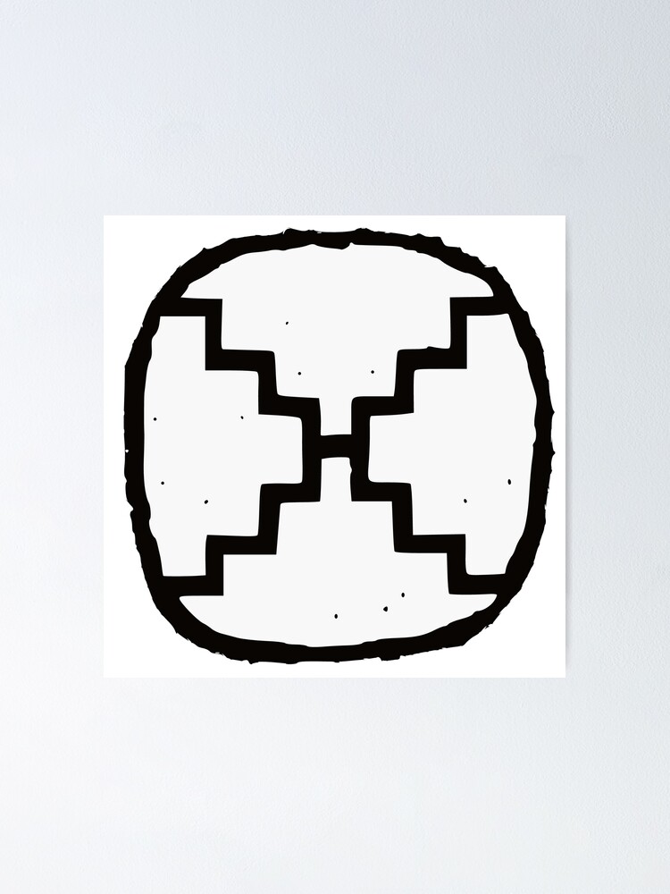 "18. "ETZNAB" WHITE MIRROR. 18th Kin or Solar Seal of the Mayan Calendar." Poster by KinMayaShop ...
