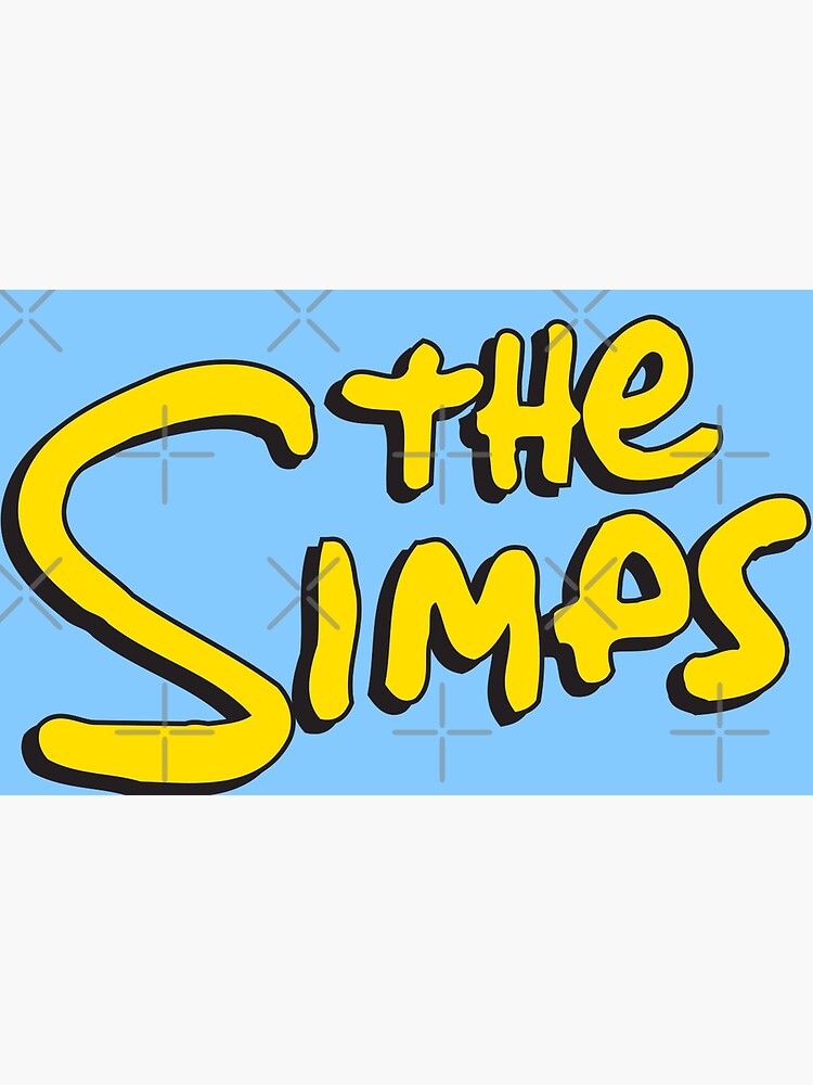 "The Simps sons" Poster by DWaffleDesigns | Redbubble