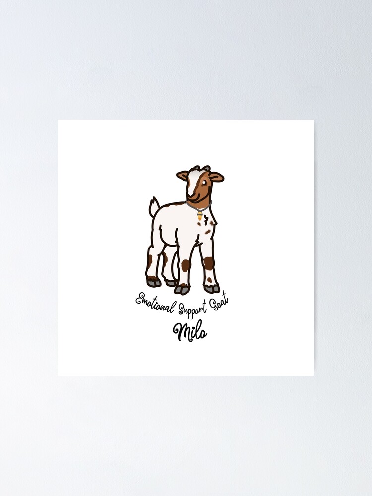 "Milo the Goat - Shadow and Bone Fanart" Poster by JunoPrintsStore ...