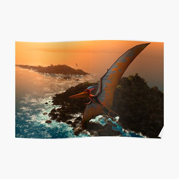 "Pteranodon sternbergi" Poster by magarlick | Redbubble