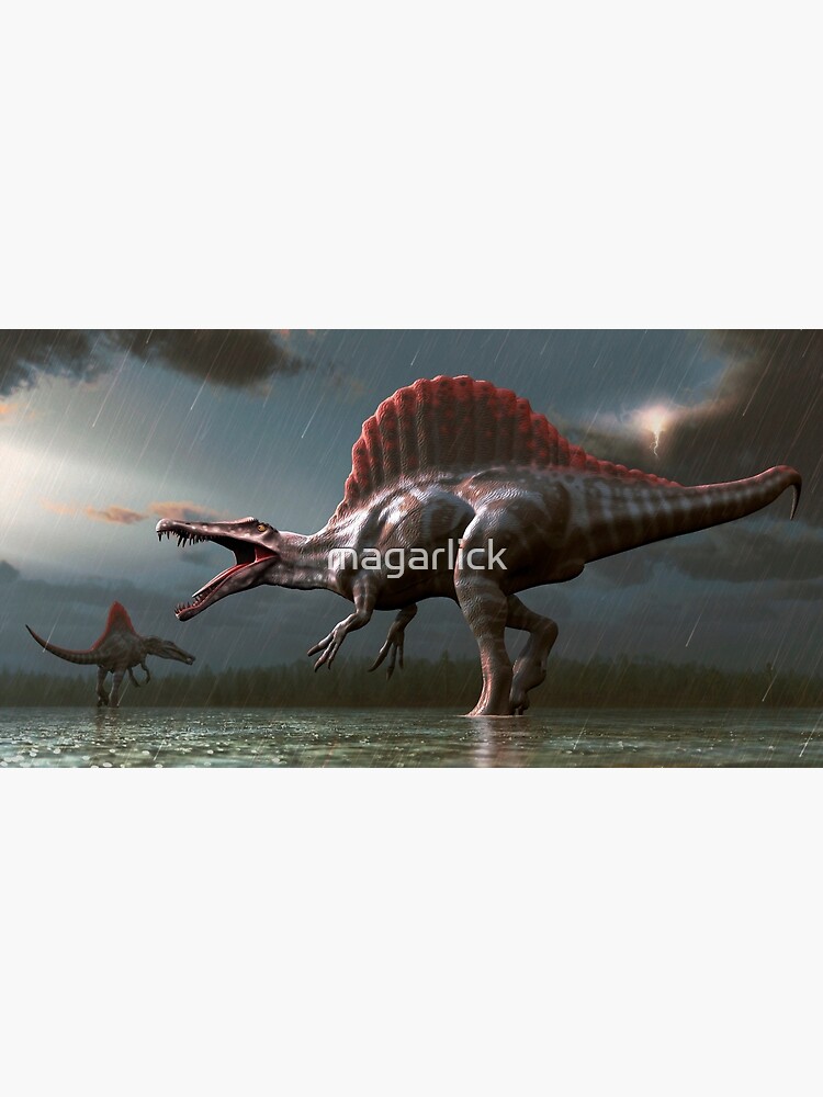 "Spinosaurus" Poster for Sale by Mark Garlick | Redbubble