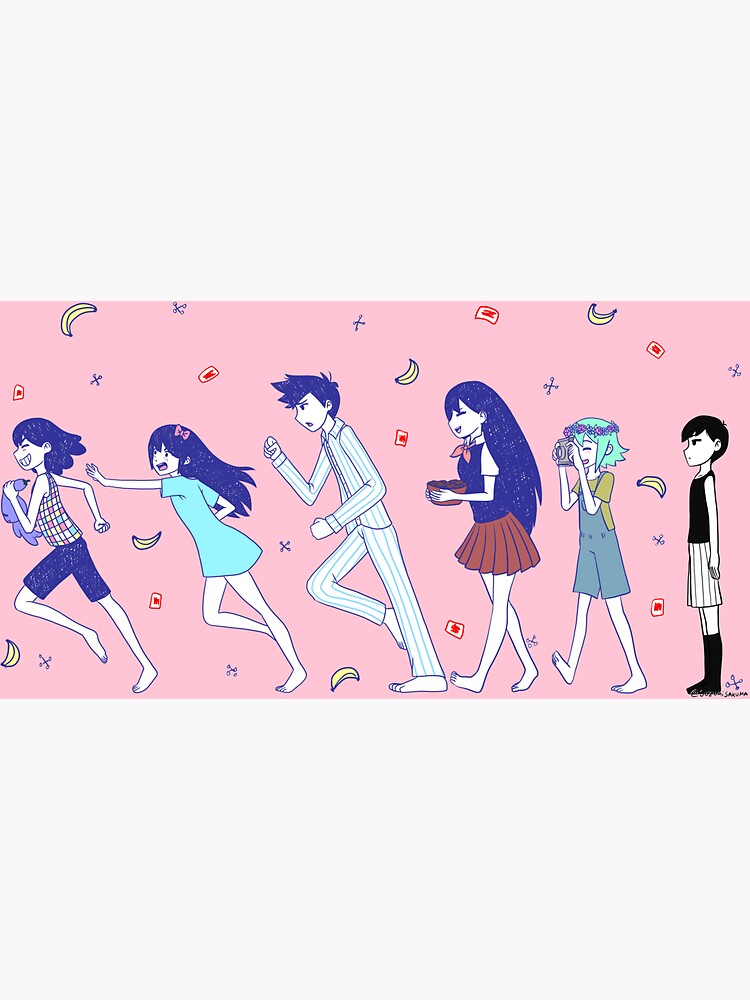 "Omori Gang" Sticker for Sale by SuzumiSakuma | Redbubble