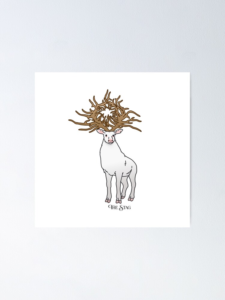 "Morozova's Stag - Shadow and Bone Fanart" Poster for Sale by ...