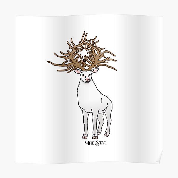 "Morozova's Stag - Shadow and Bone Fanart" Poster for Sale by ...