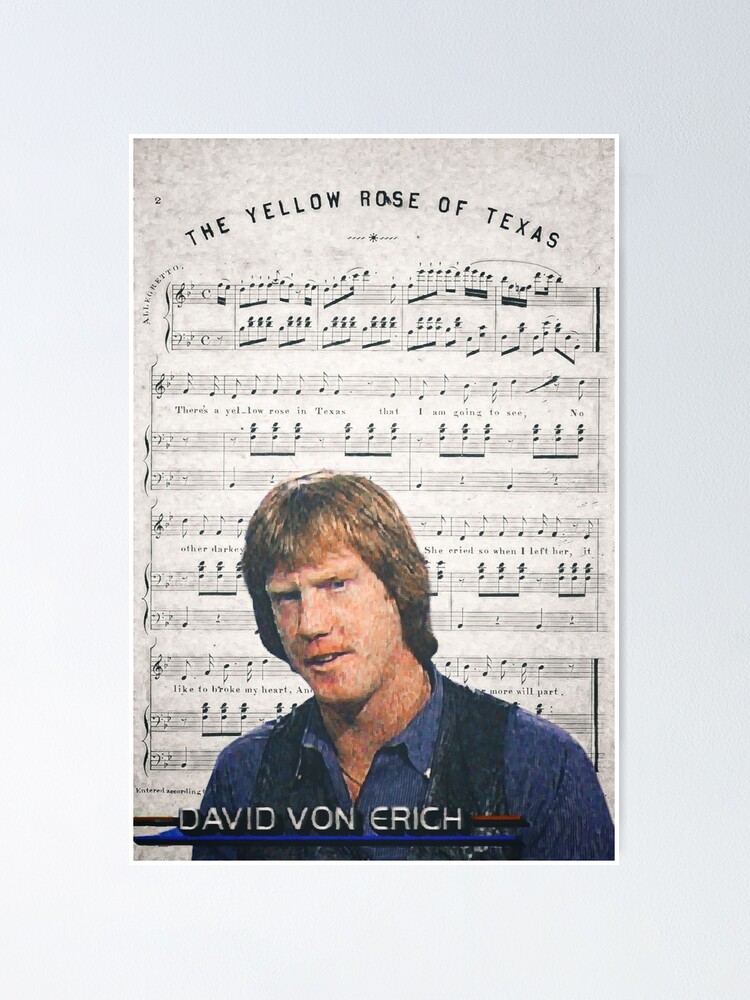 "David Von Erich" Poster for Sale by brando9921 | Redbubble