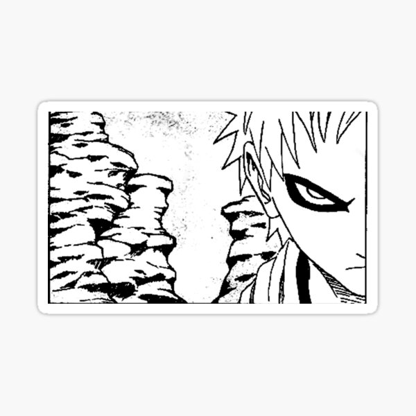 Gaara Stickers | Redbubble