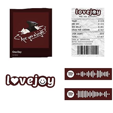 "Lovejoy Sticker Pack " Sticker for Sale by Binod Kashyap | Redbubble