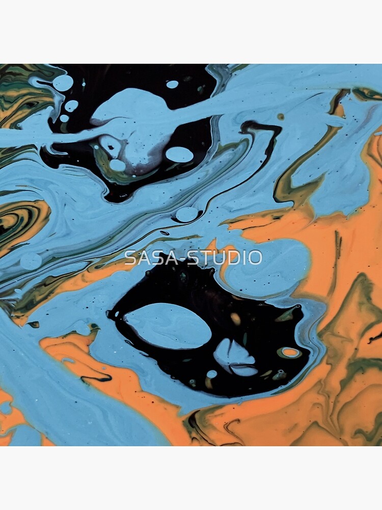 "Liquid Color Mix Effect" Poster for Sale by SASA-STUDIO | Redbubble