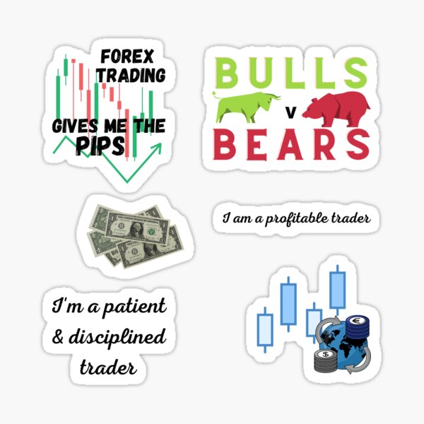 "Forex Trading Sticker Pack" Sticker for Sale by freedomflyer | Redbubble