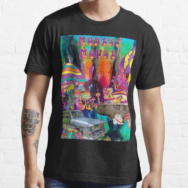 "Modest Mouse Psychedelic Design" T-shirt for Sale by psychedelicnerd ...
