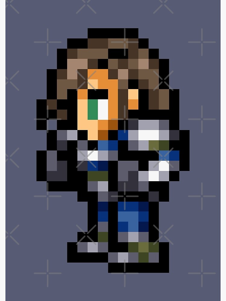 Póster «Final Fantasy VIII - Laguna Sprite» de SpriteZone | Redbubble