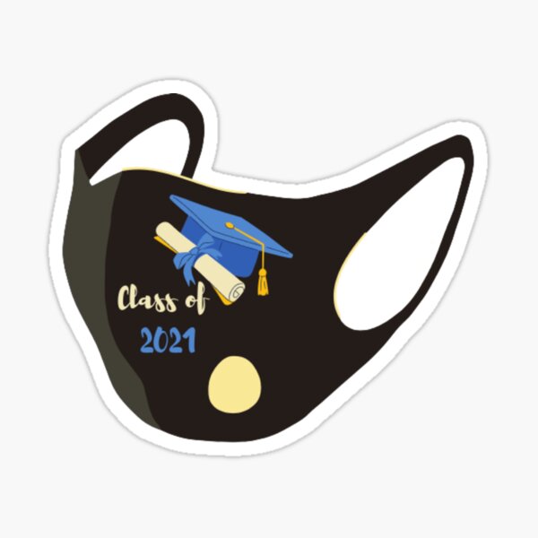 "Class of 2021 Masks, Customized 2021 Face Mask Graduation Gift ...