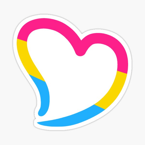 "Pan Heart" Sticker by GrainTheBread | Redbubble