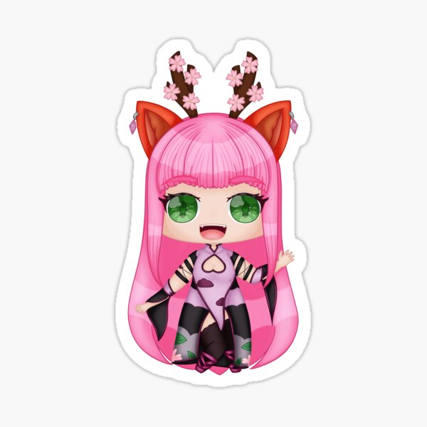 "Linnea Chibi" Sticker by KyralynArts | Redbubble