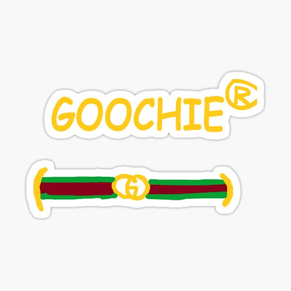 "Goochie" Sticker for Sale by GNART | Redbubble