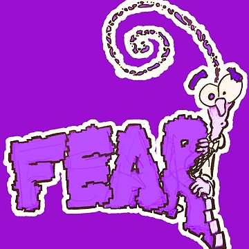 "Inside Out: Fear" Sticker for Sale by fntsywlkr | Redbubble