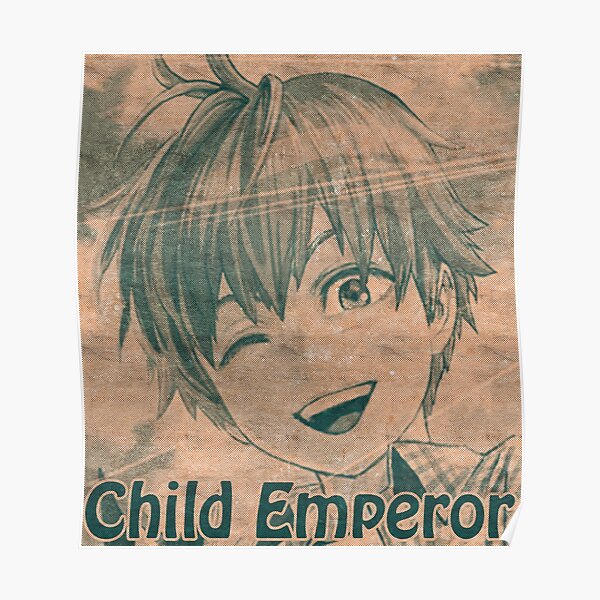 "Minimalist Vintage Design, Child Emperor, One Punch" Poster for Sale ...