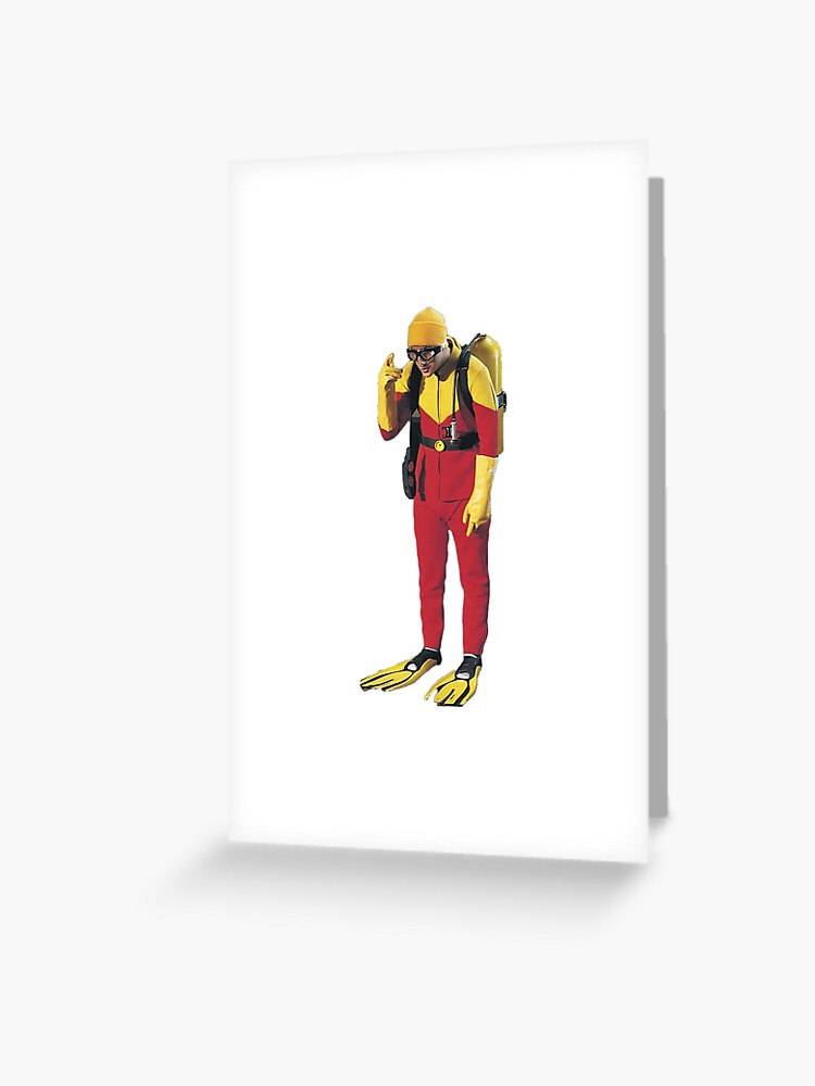 "Scuba steve" Greeting Card for Sale by froggyleggs | Redbubble