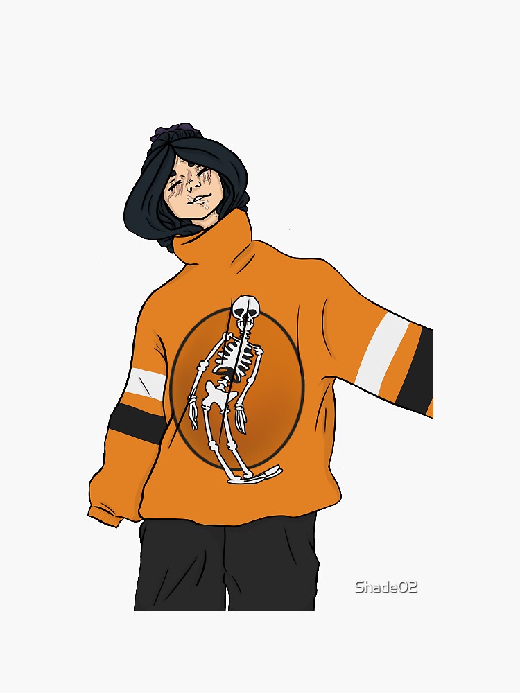 "Halloween Ligami" Sticker for Sale by Shade02 | Redbubble